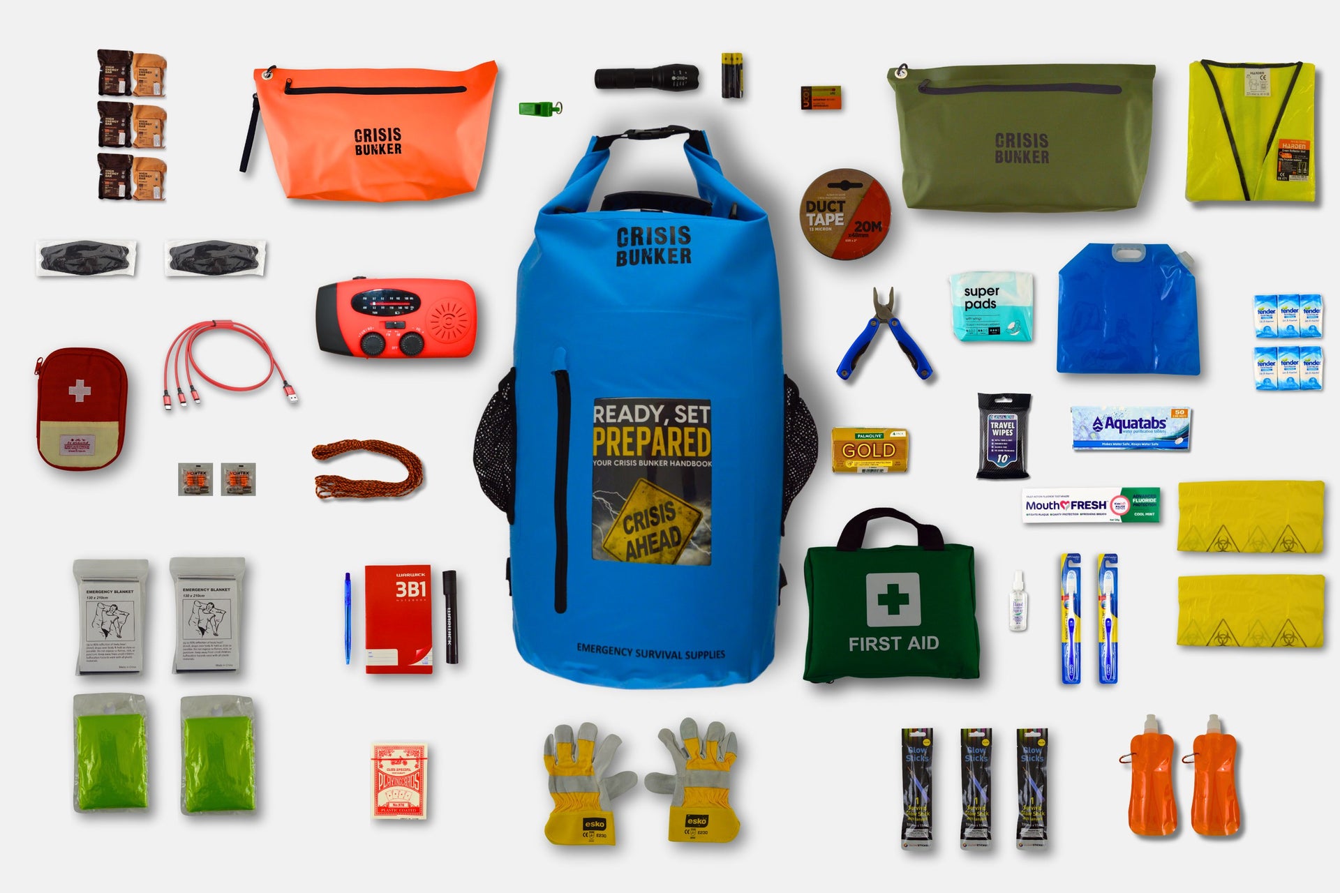 Crisis Bunker Emergency Survival Backpacks
